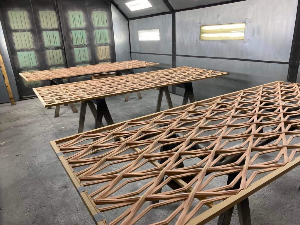 Decorative Shattered Screen FRW 026 | Corint CNC Woodworking and Panels