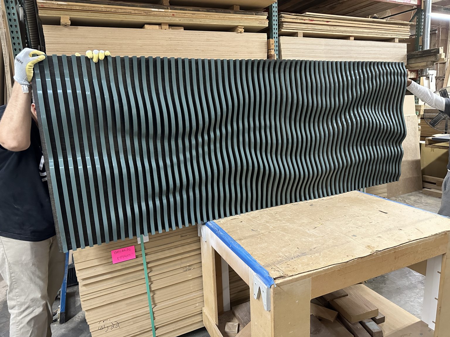 Parametric Wall Panel PP1 | Corint CNC Woodworking and Panels